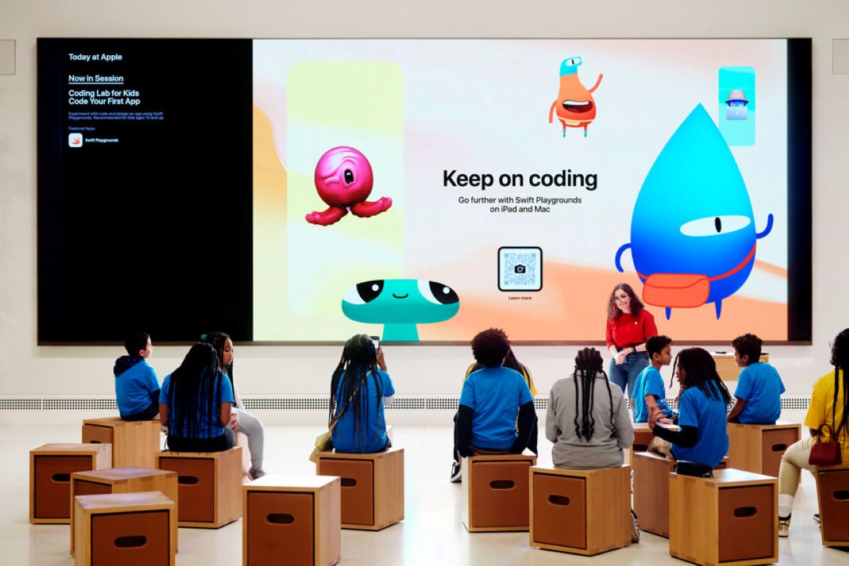 Apple、プログラミング教育のためのリソースを拡大 Apple Store直営店で無料でセッションを実施 | AMP[アンプ] - 人生の ...