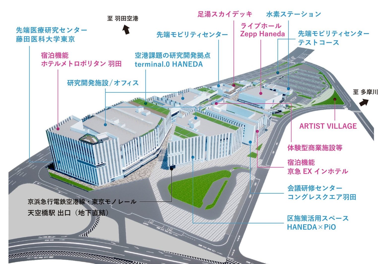 羽田空港に隣接地に大規模複合施設「HANEDA INNOVATION CITY®」誕生 11月16日より オープン記念イベントも開催 ...