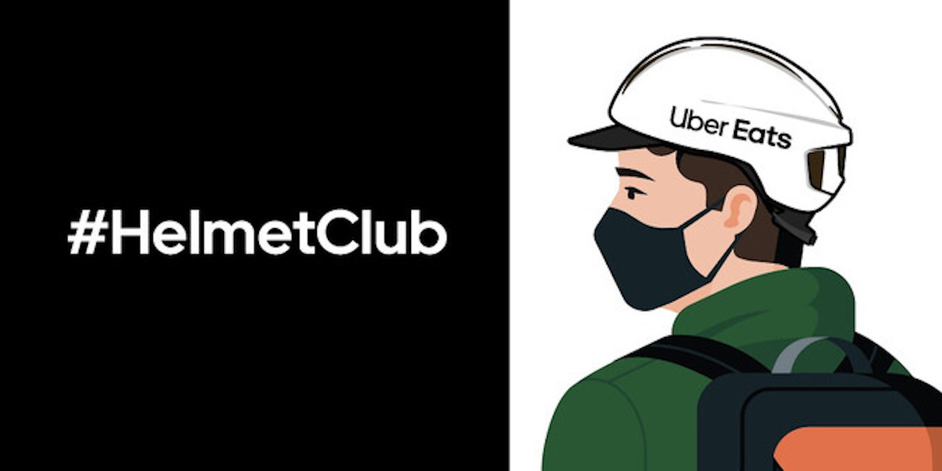 Uber Eats、配達パートナー向け「Helmet Club」紹介キャンペーン 奨励金最大10万円 ヘルメット対策を強化 | AMP[アンプ ...