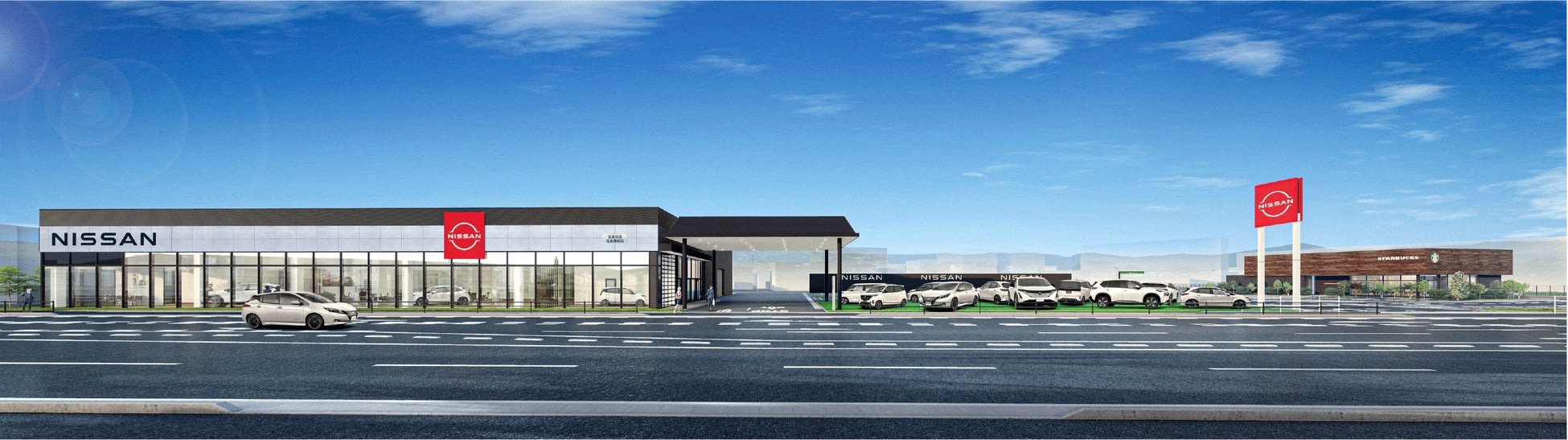 福島県の福島日産「福島鎌田店」、2025年秋リニューアルオープン ブランド体験プログラム導入やスターバックスも出店 | AMP[アンプ ...