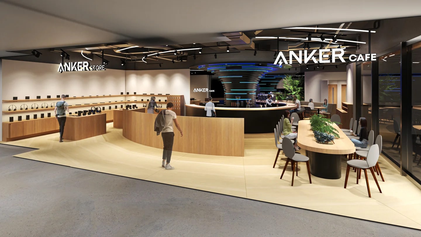 アンカー・ストアがカフェ事業に初参入 全席急速充電対応の「Anker Store & Cafe 汐留」を5月24日オープン | AMP[アンプ ...